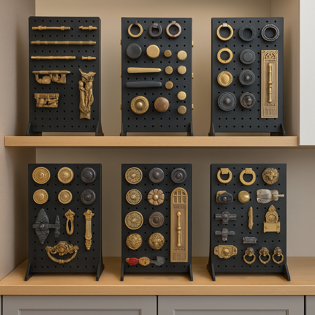 Cabinet Knob Collection Displays – Copper Mountain Hardware