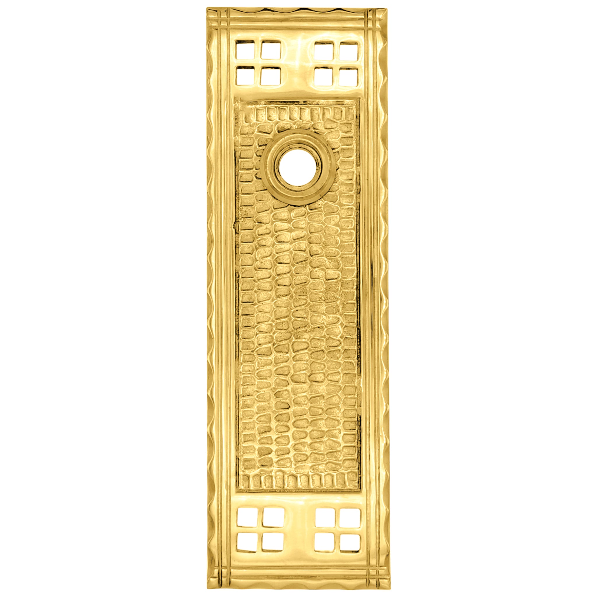 Set of Craftsman Style Solid Brass Rosette Plates – Copper Mountain ...